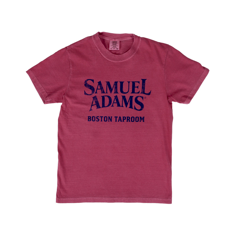 Brick Red Short Sleeve Statue Tee – Samuel Adams